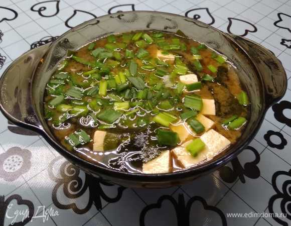 Простой мисо-суп — Пошаговый рецепт приготовления с фото 2025 | Простые ...