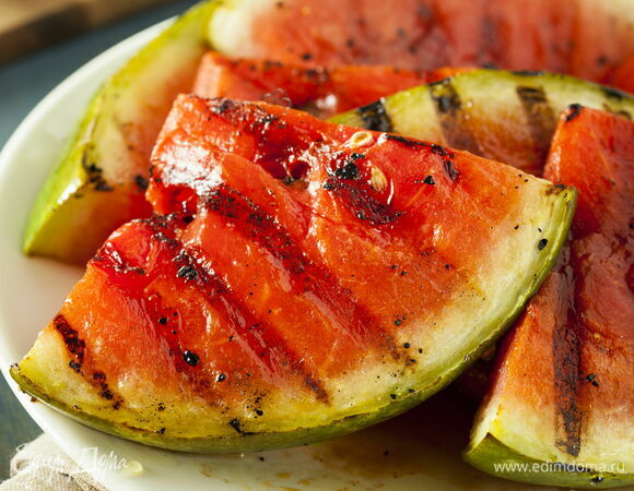 Арбуз на гриле — Пошаговый рецепт приготовления с фото 2025 | Простые и ...